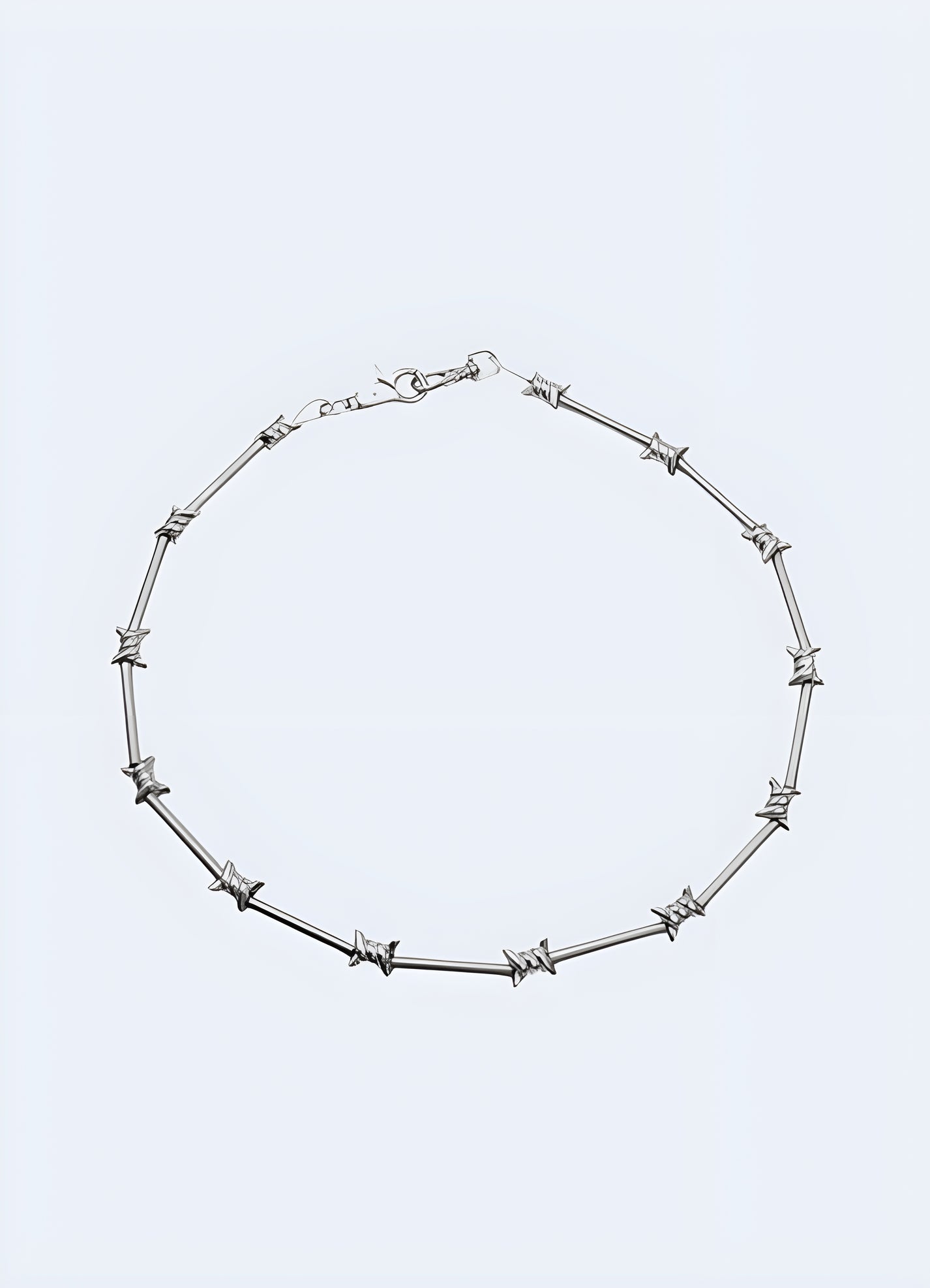 Barbed Wire Chain Necklace – Techwear Australia