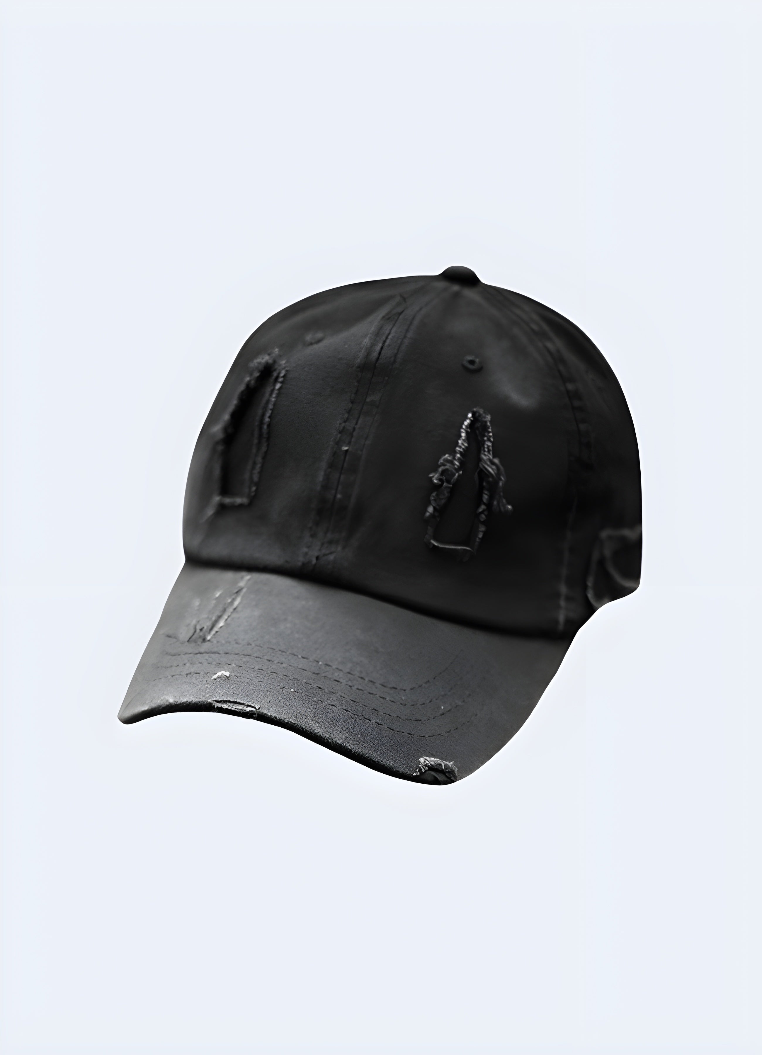Black Denim Baseball Cap – Techwear Australia