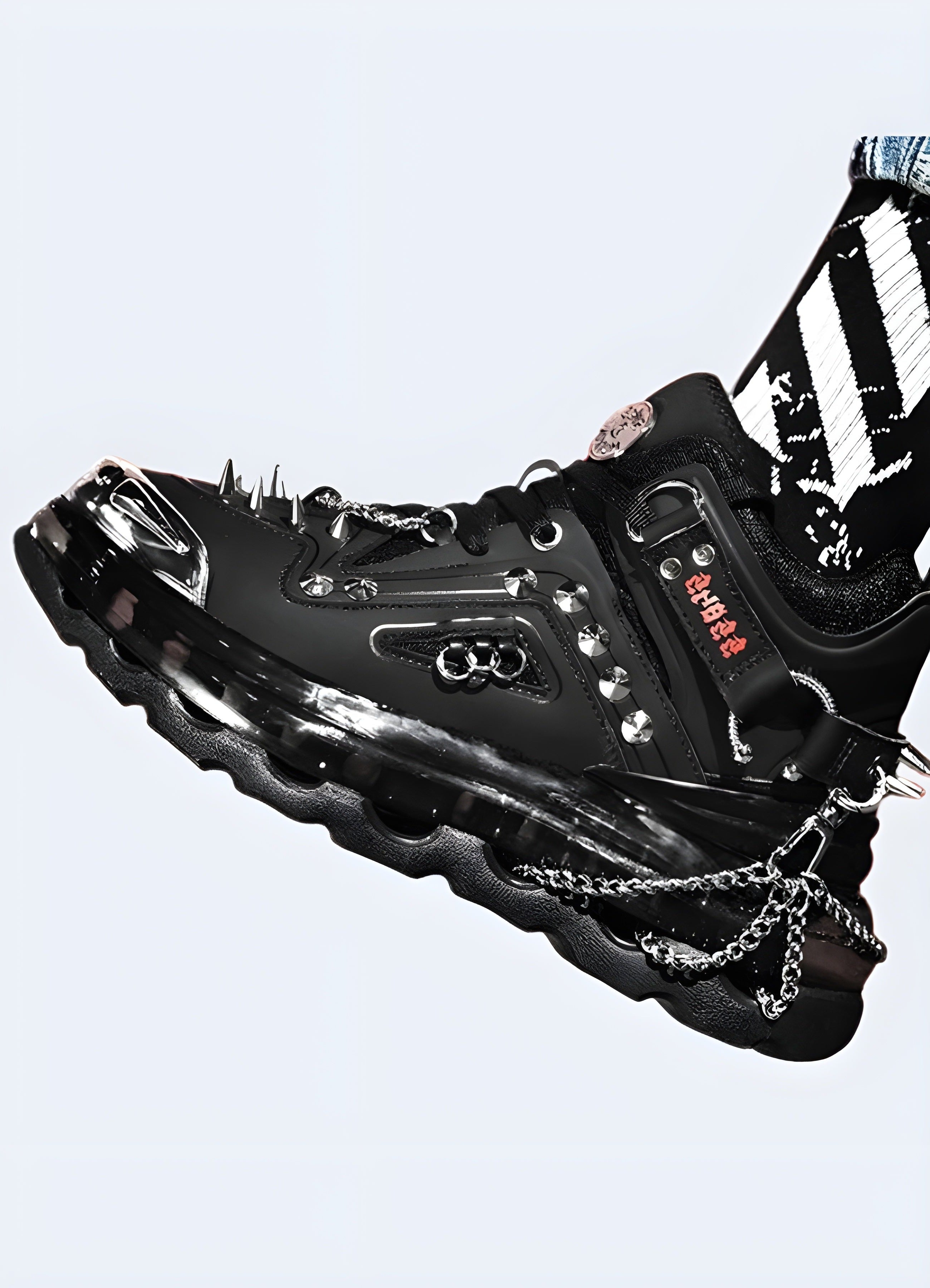 Black Goth Sneakers – Techwear Australia