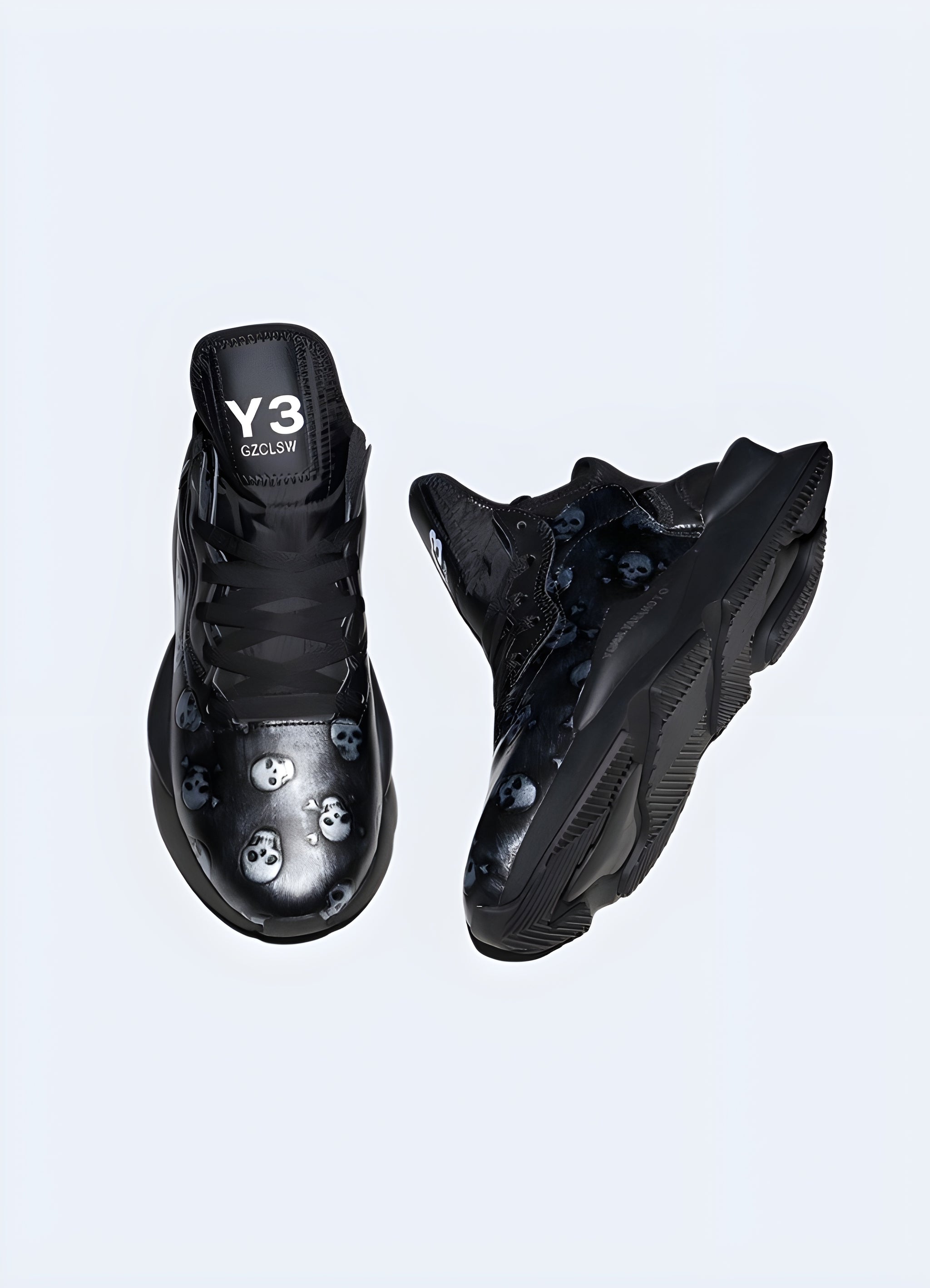 Black Skull Shoes – Techwear Australia