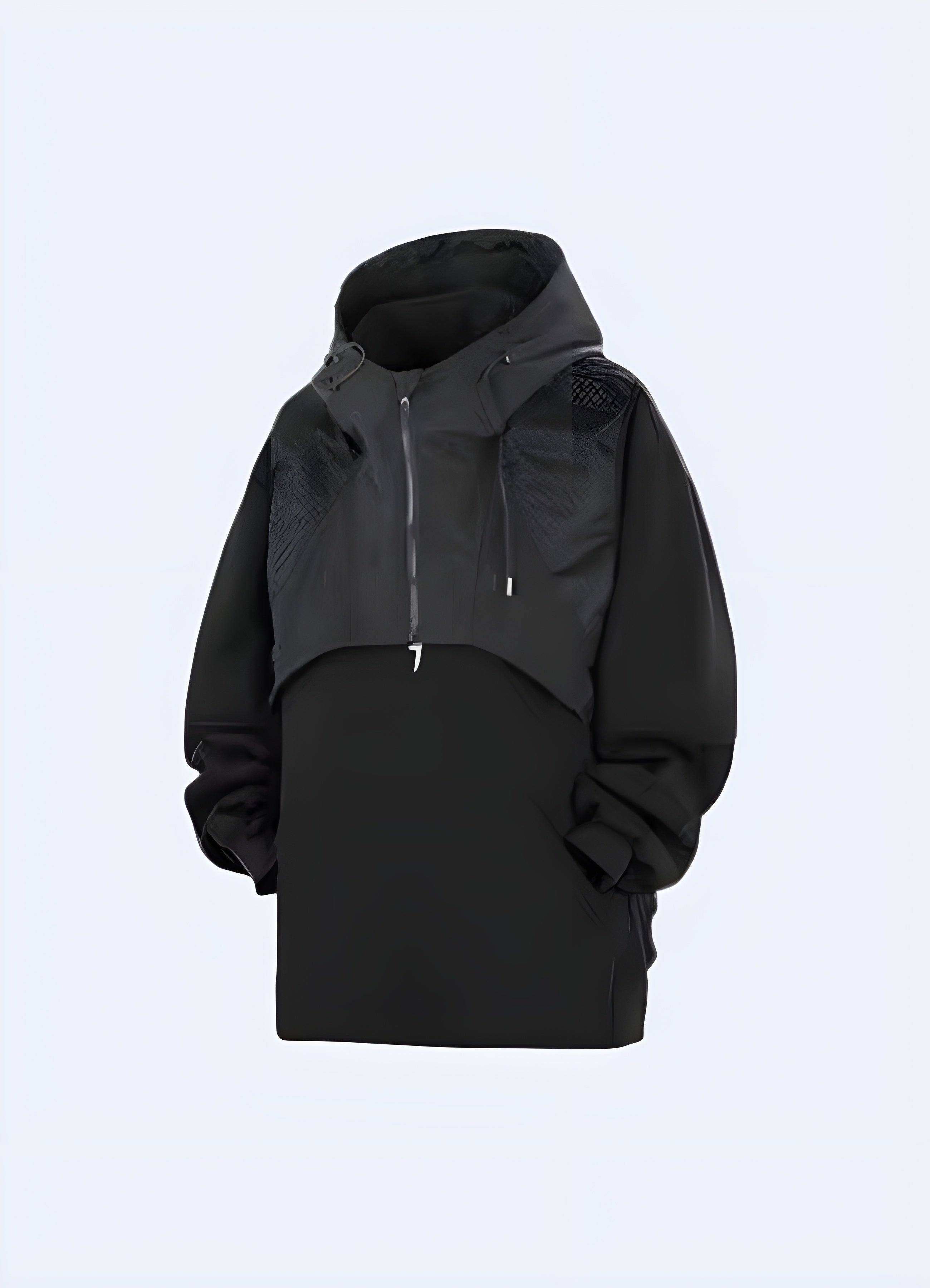Black Tech Fleece Hoodie – Techwear Australia