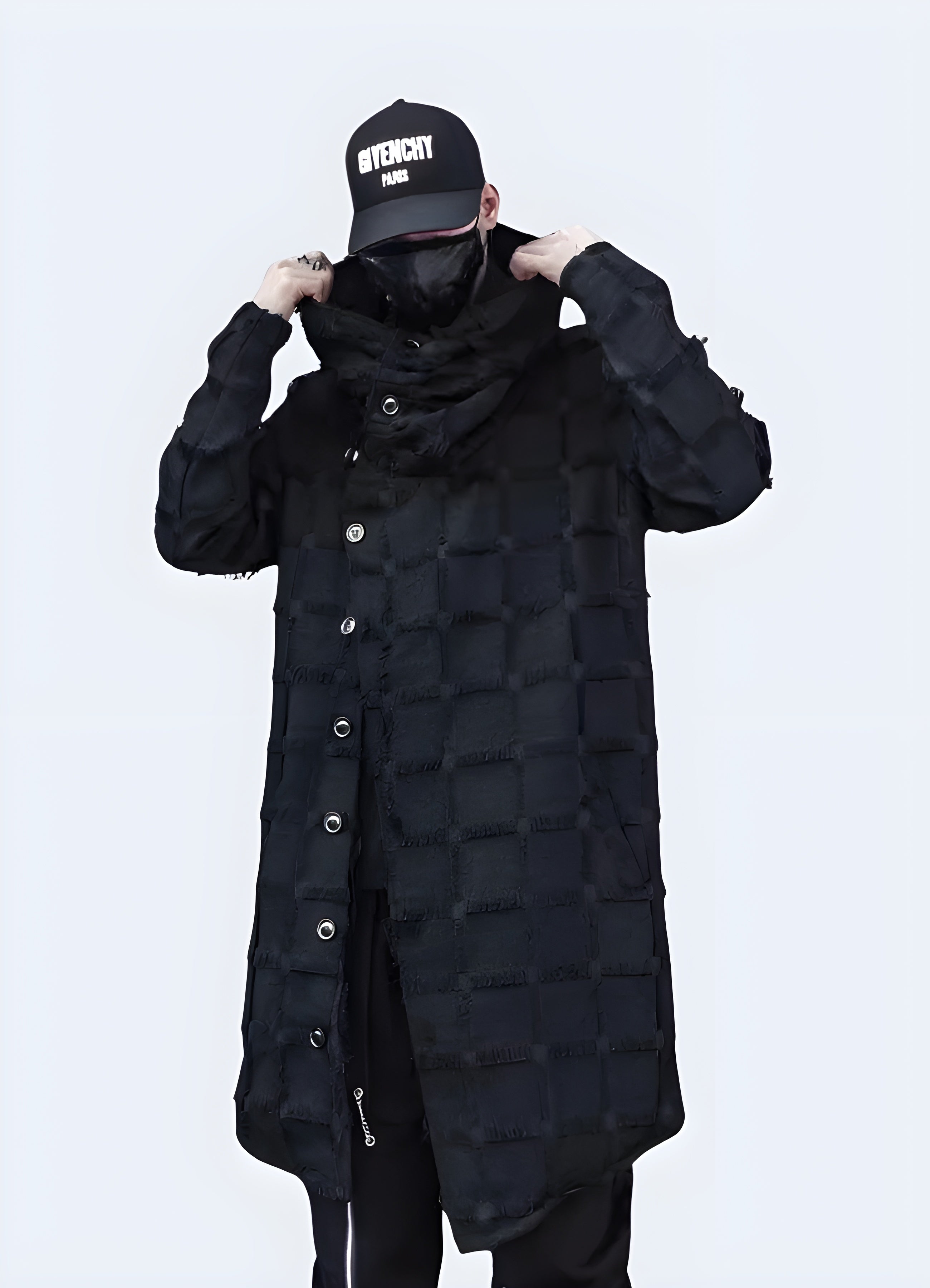 Trench Coat With Turtleneck – Techwear Australia
