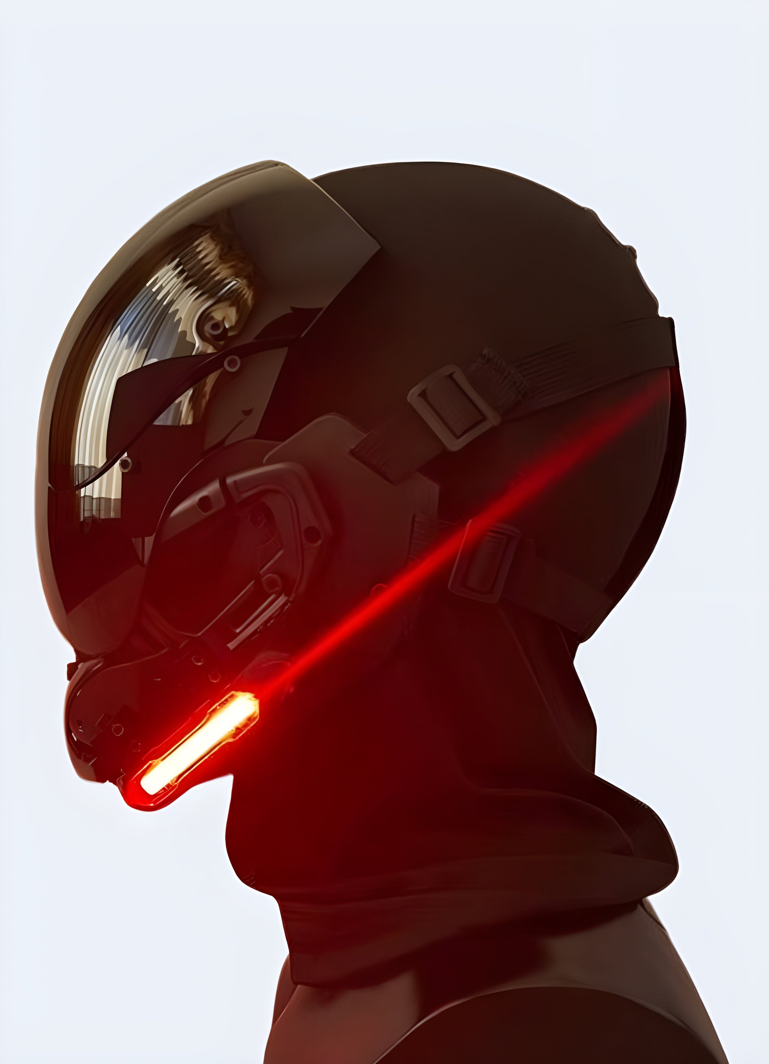 Cyberpunk Hide Helmet – Techwear Australia