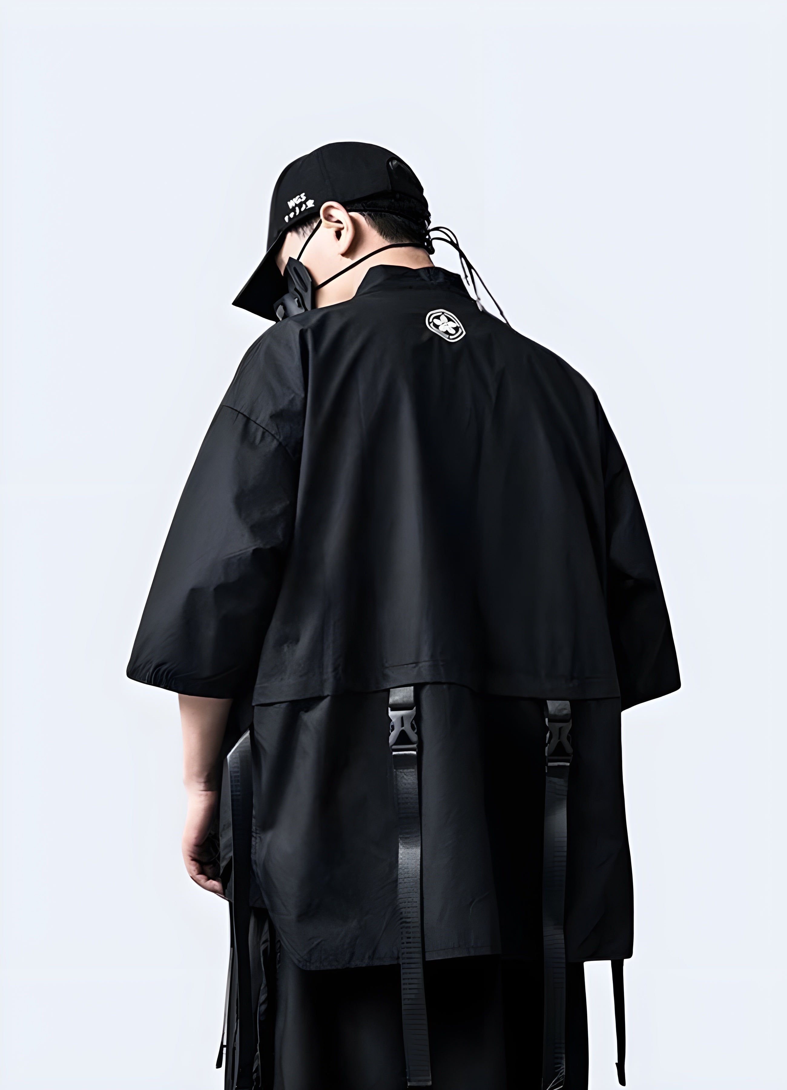 Black Techwear Kimono – Techwear Australia