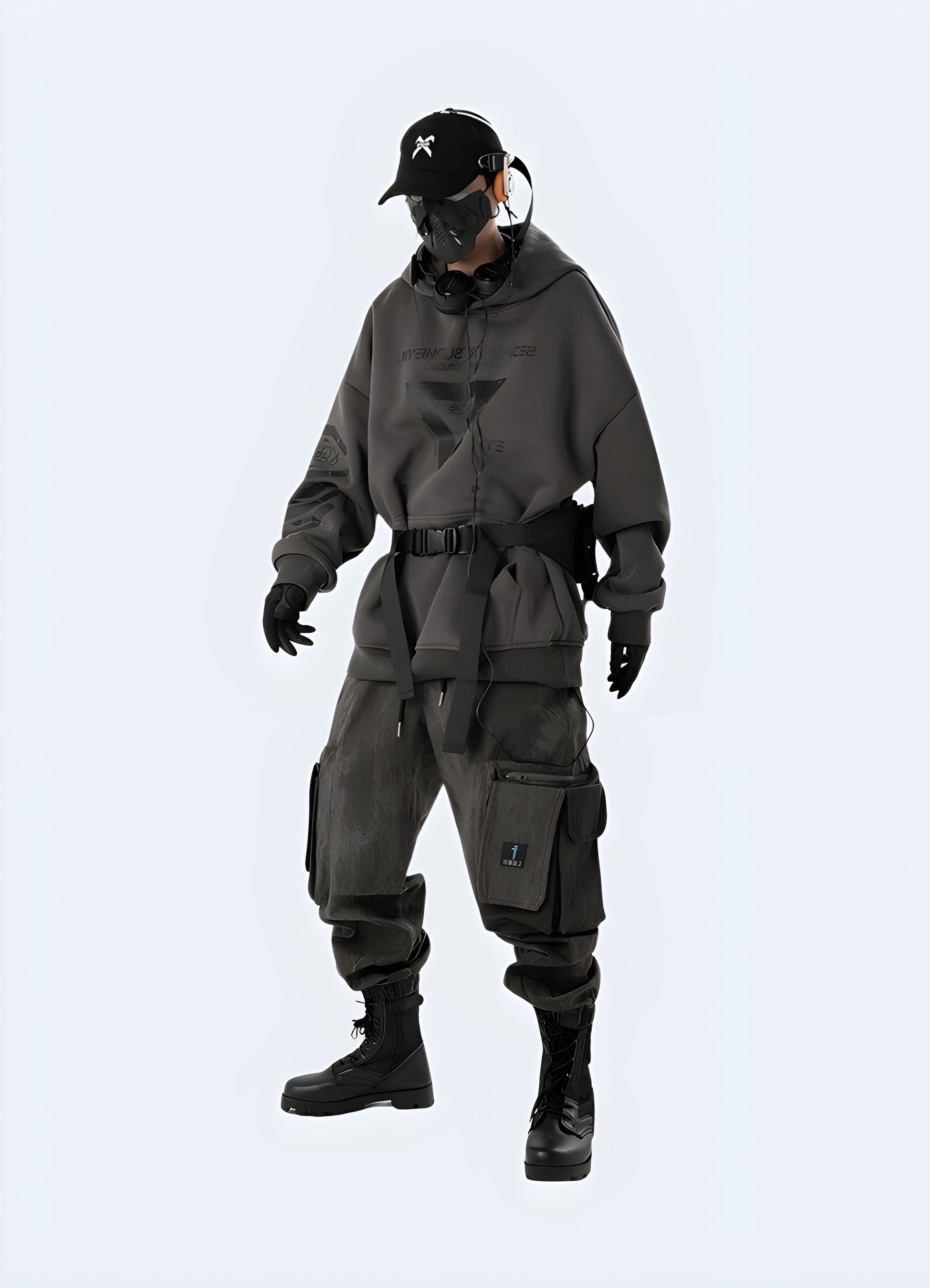 Cyberpunk Techwear Hoodie – Techwear Australia