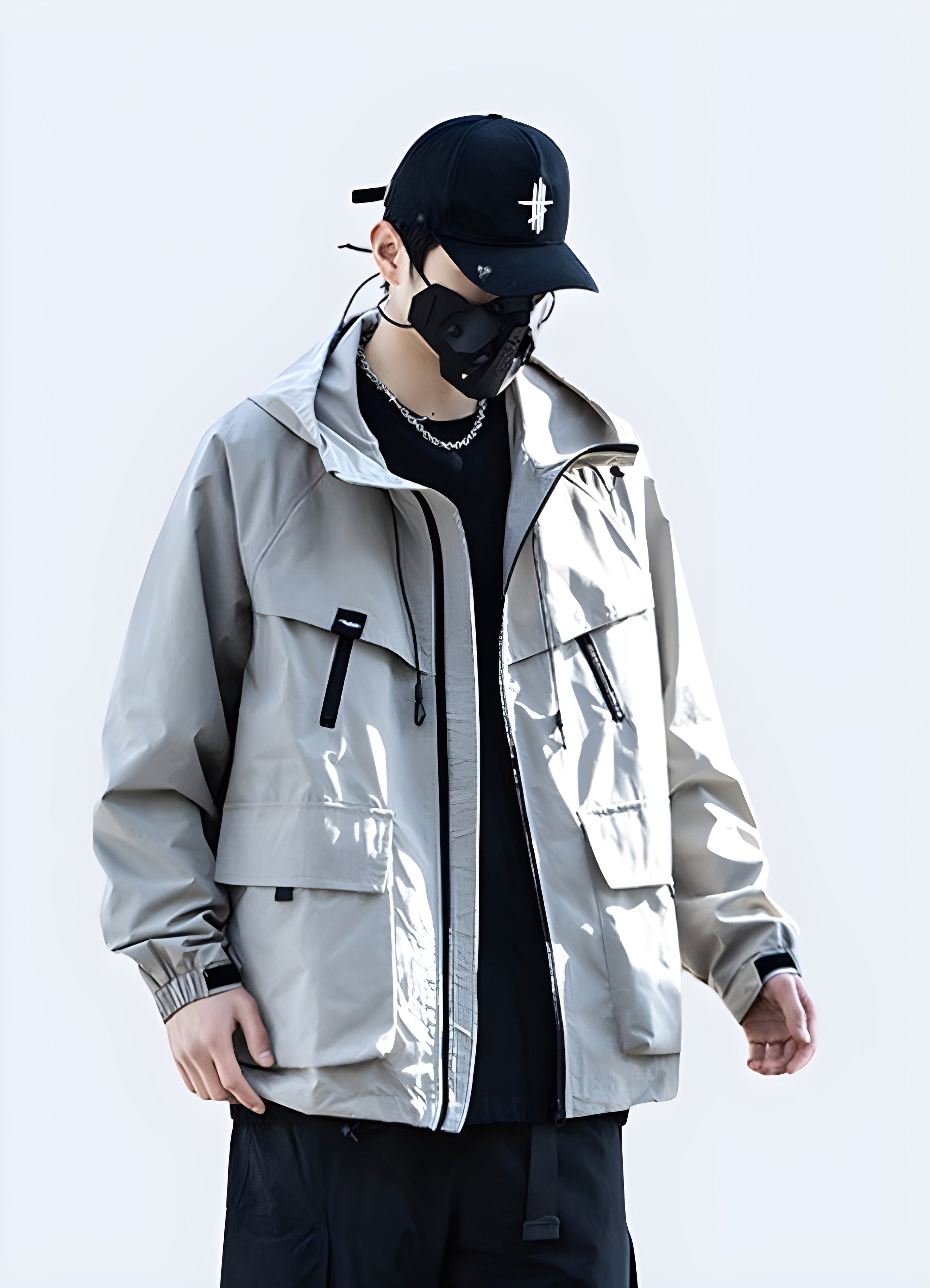 Hooded Cargo Jacket – Techwear Australia