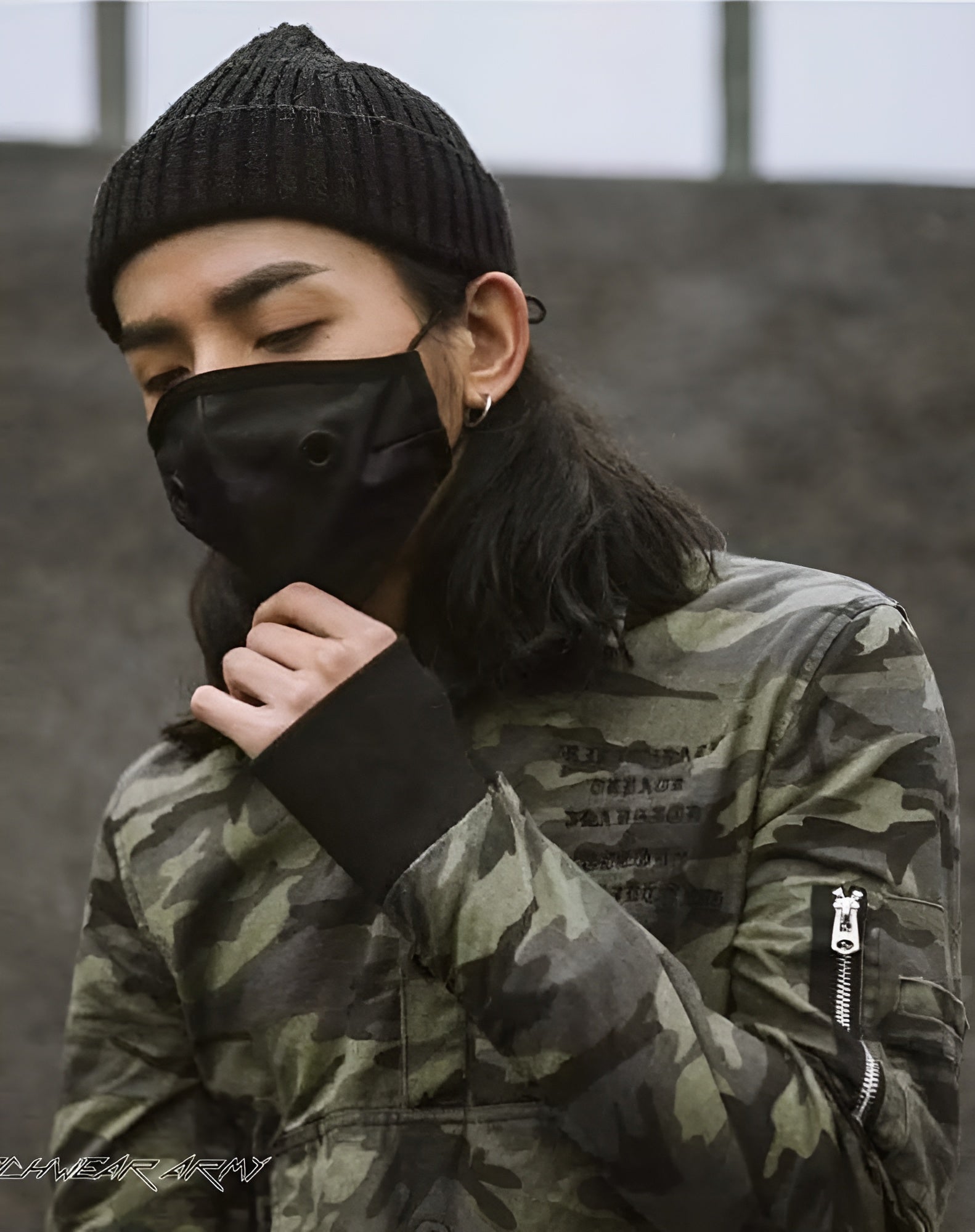 Leather Half Face Mask – Techwear Australia