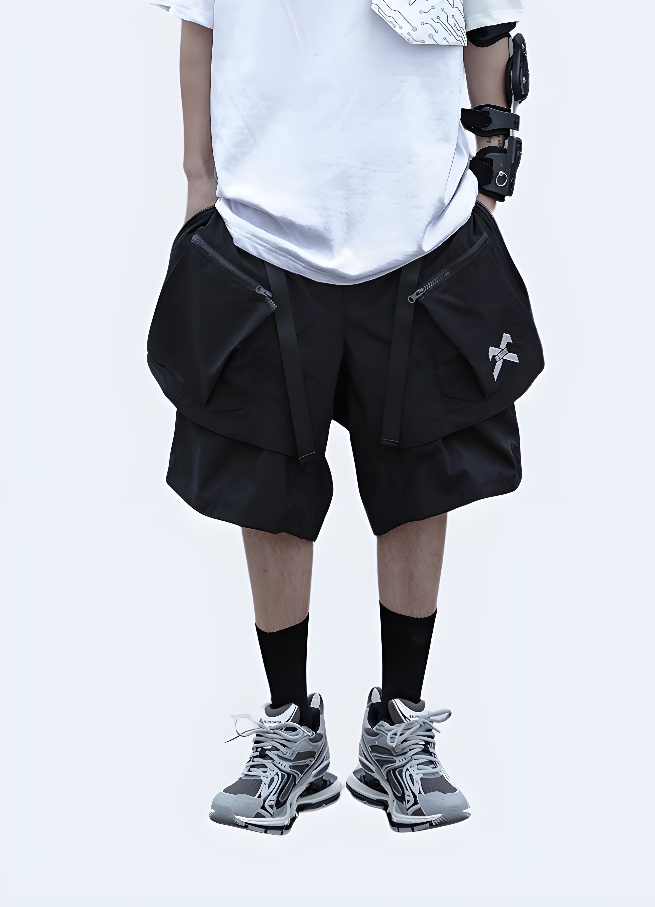 Mens Reflective Shorts – Techwear Australia