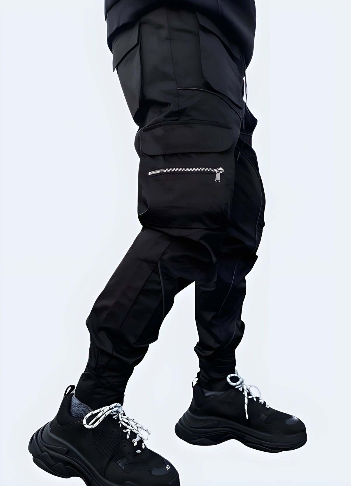 Black Reflective Pants – Techwear Australia