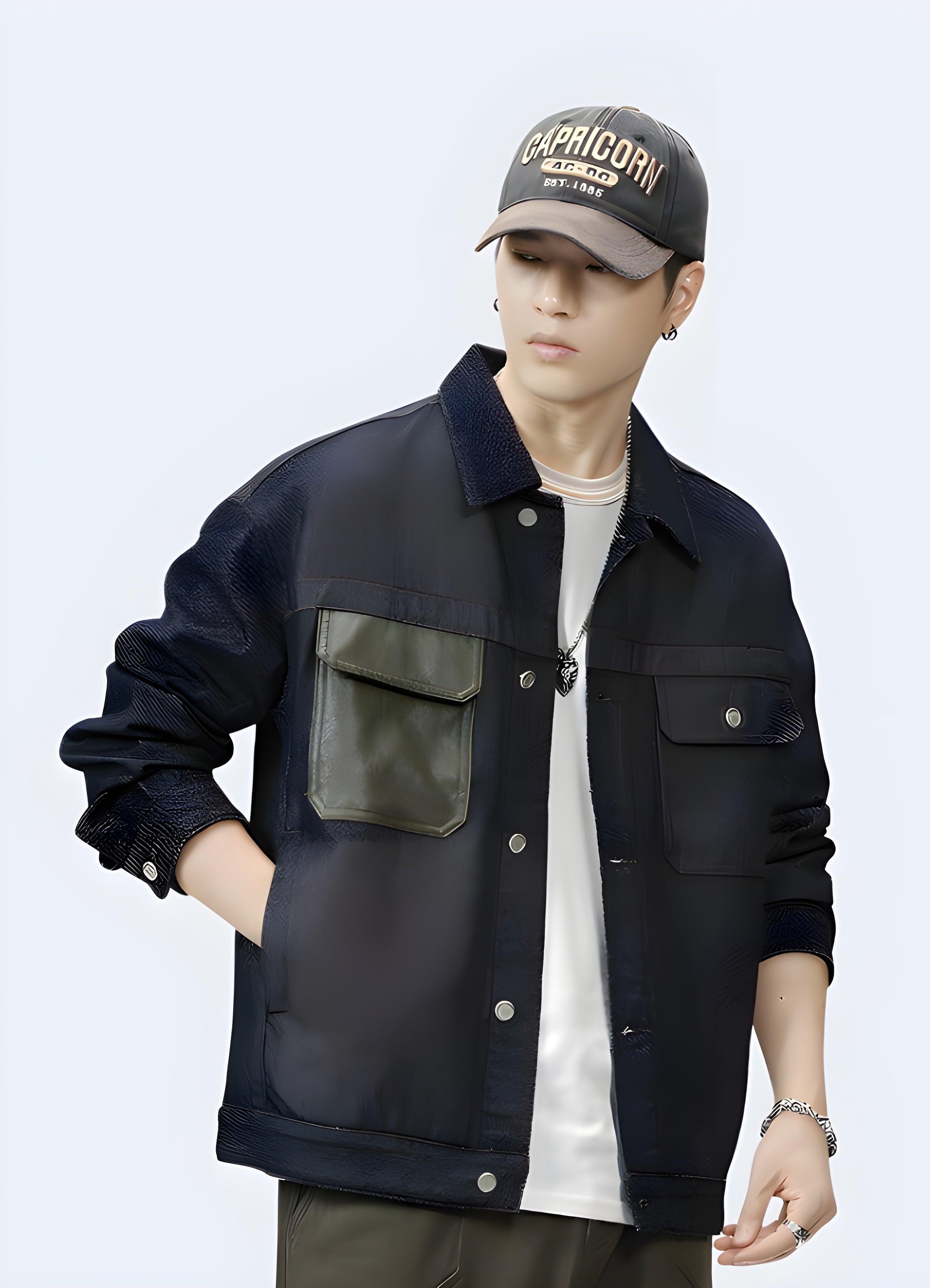 Cargo Denim Jacket – Techwear Australia