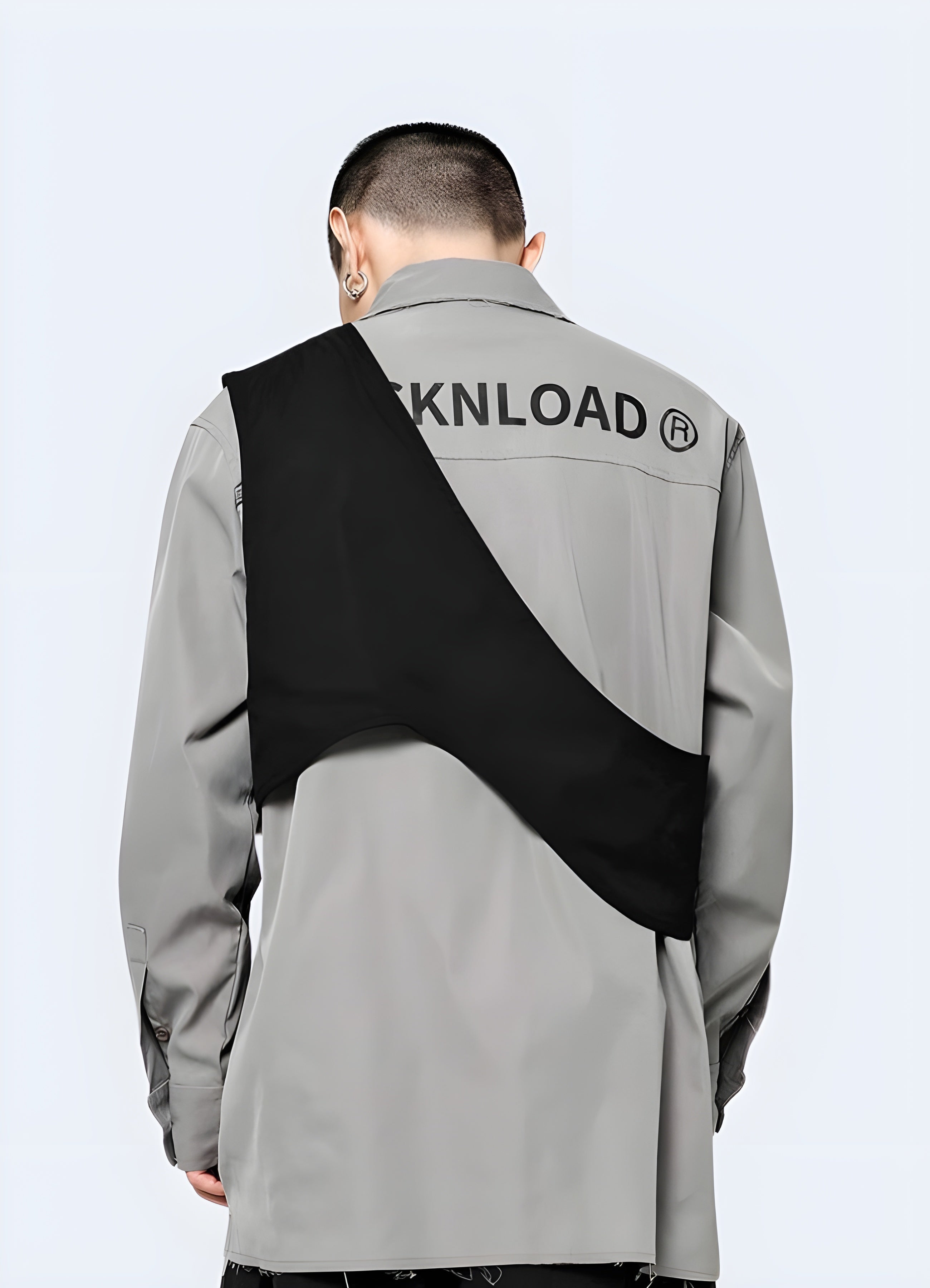 Black Half Vest – Techwear Australia