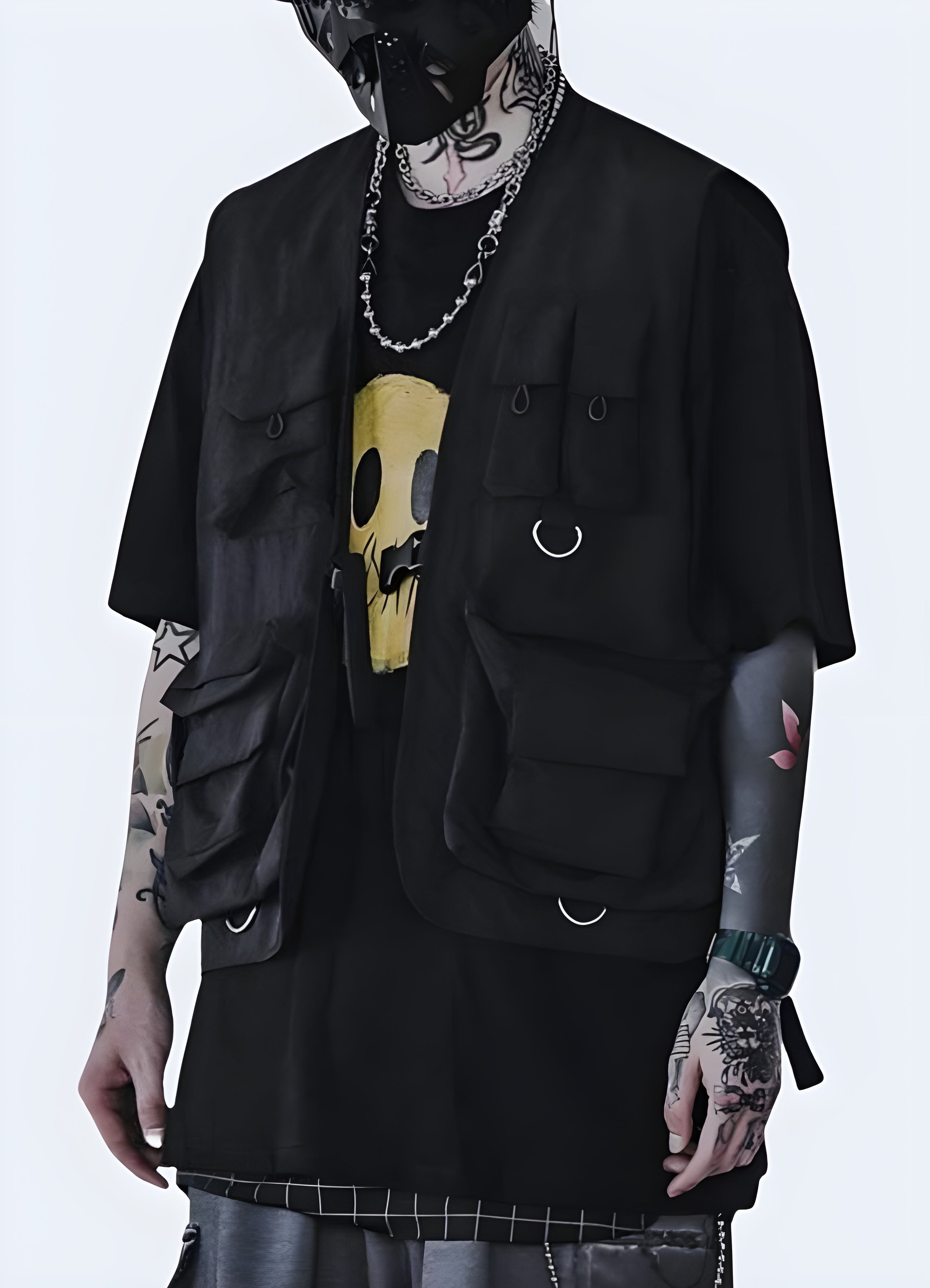 Cargo Vest Jacket – Techwear Australia