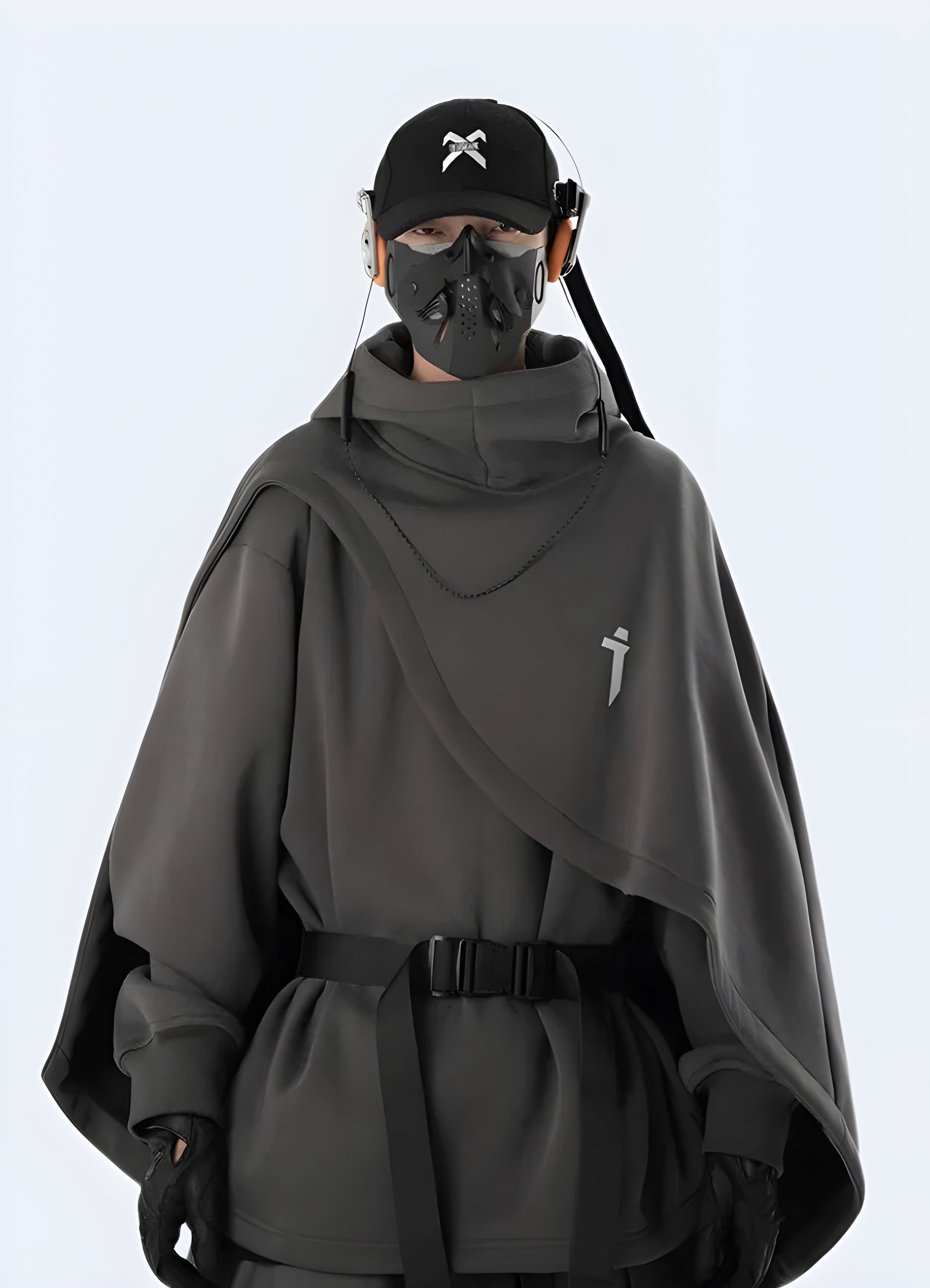 Sci Fi Poncho Techwear Australia