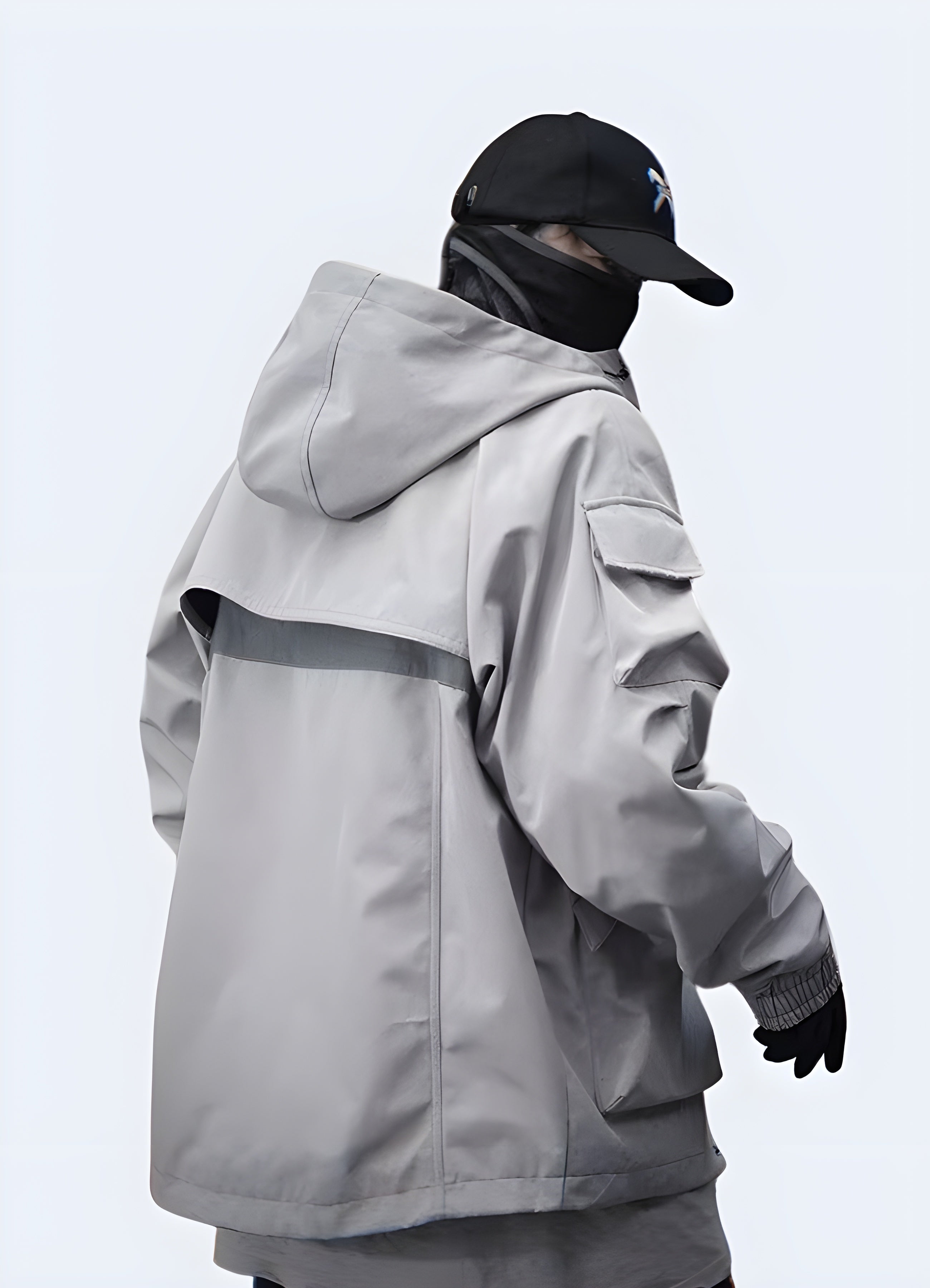 White Streetwear Jacket – Techwear Australia