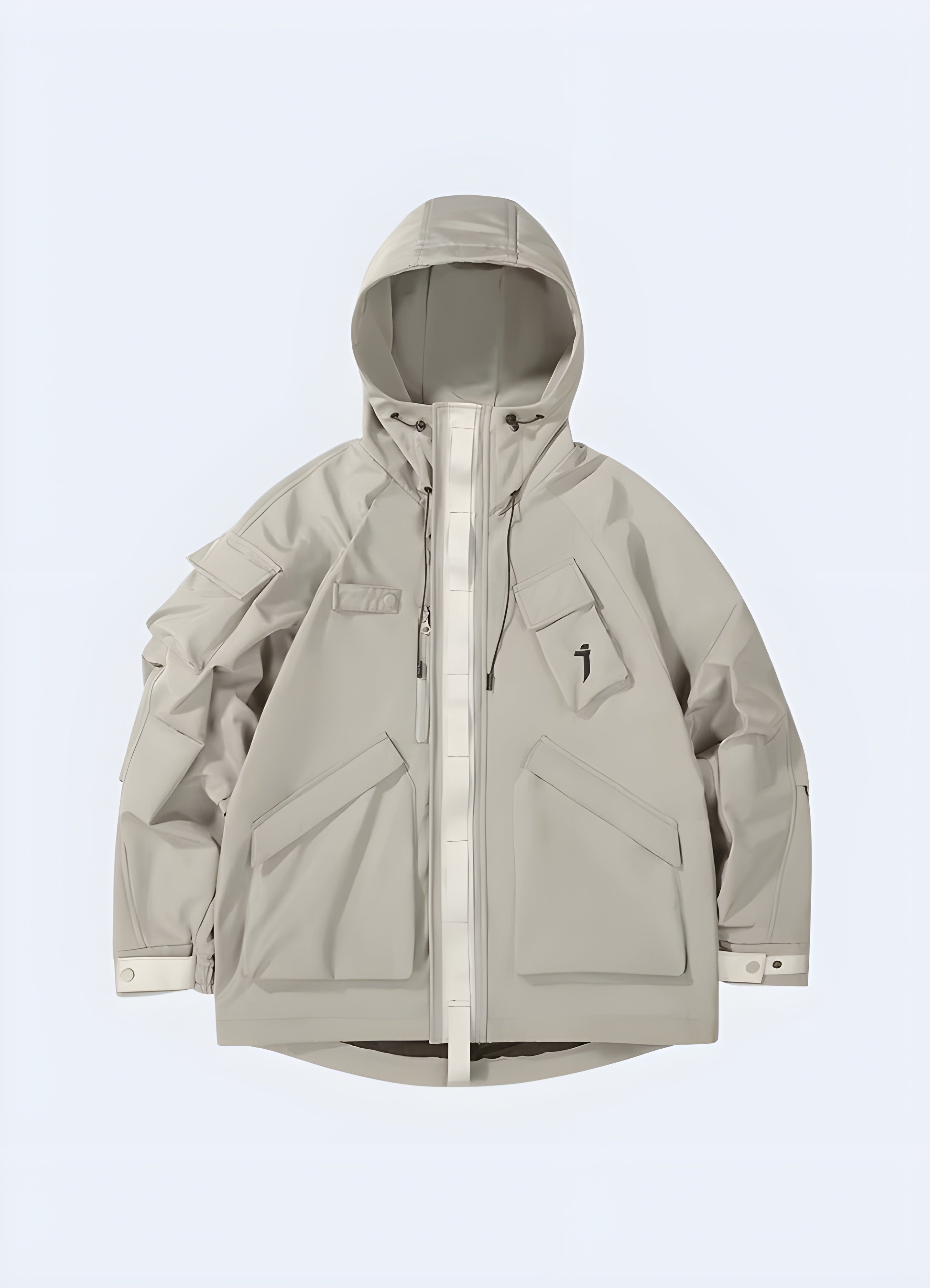 White Streetwear Jacket – Techwear Australia