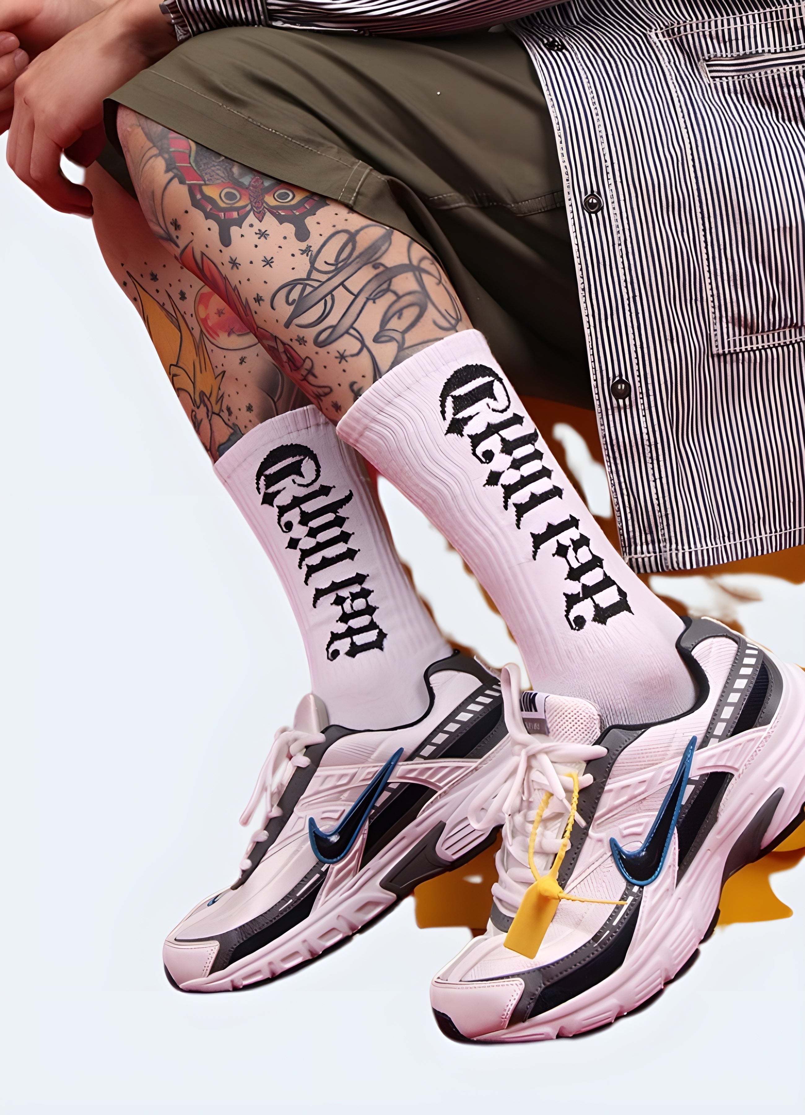 Long Goth Socks – Techwear Australia