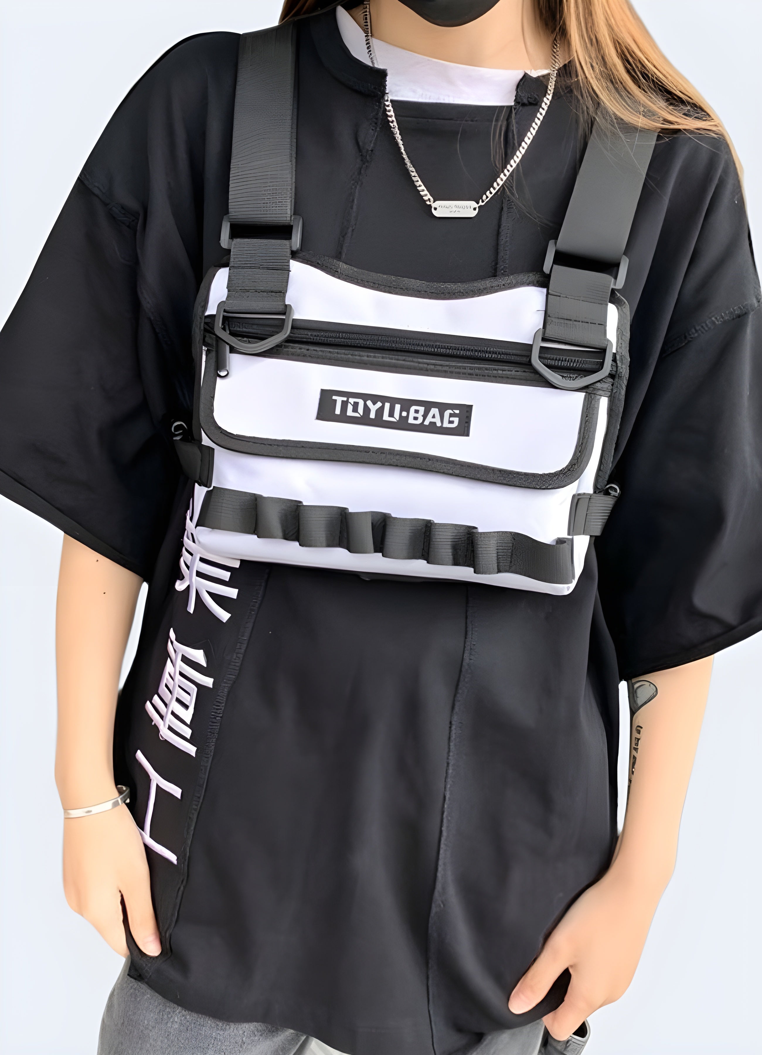 White Chest Bag – Techwear Australia