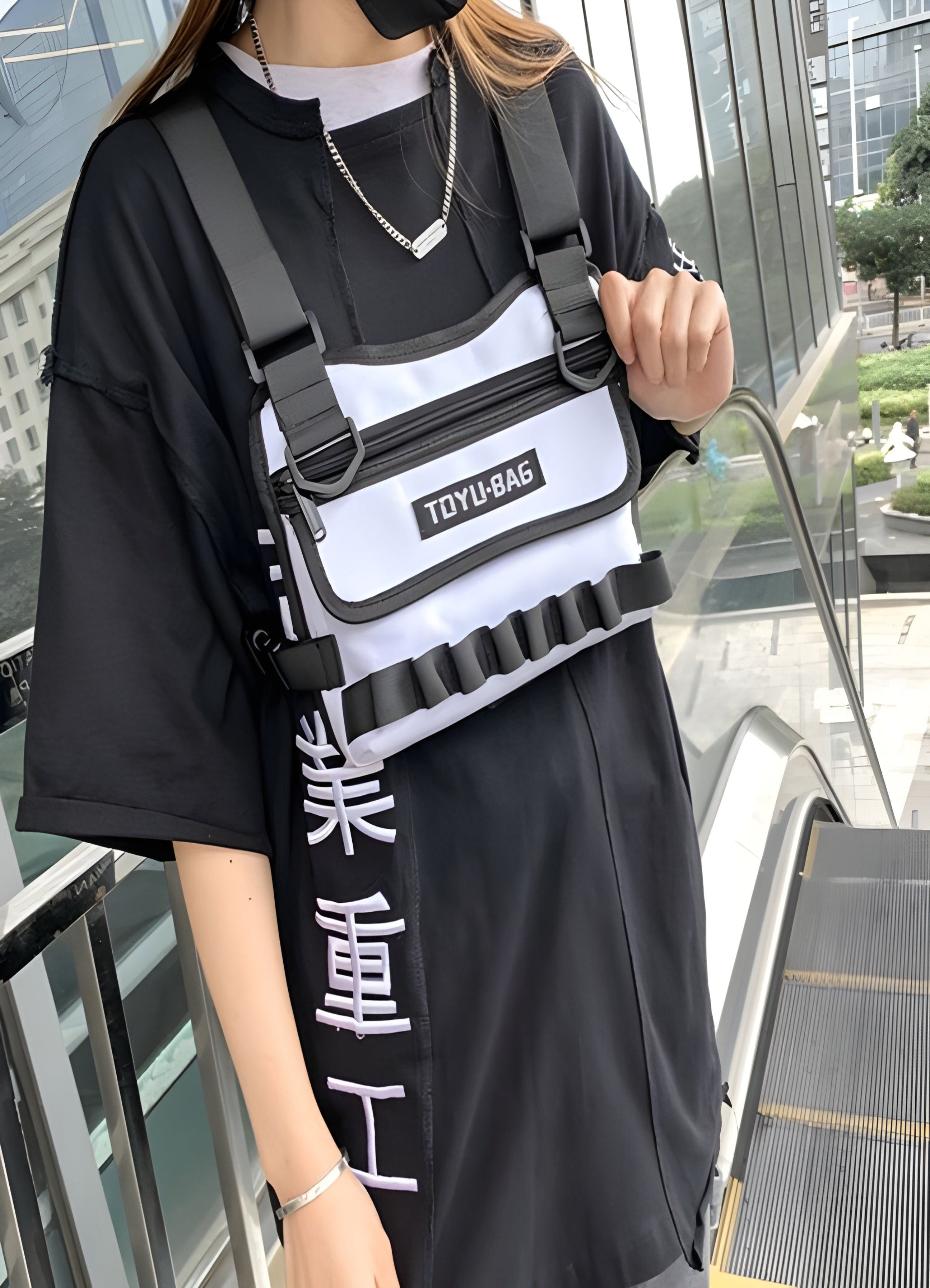 White Chest Bag – Techwear Australia